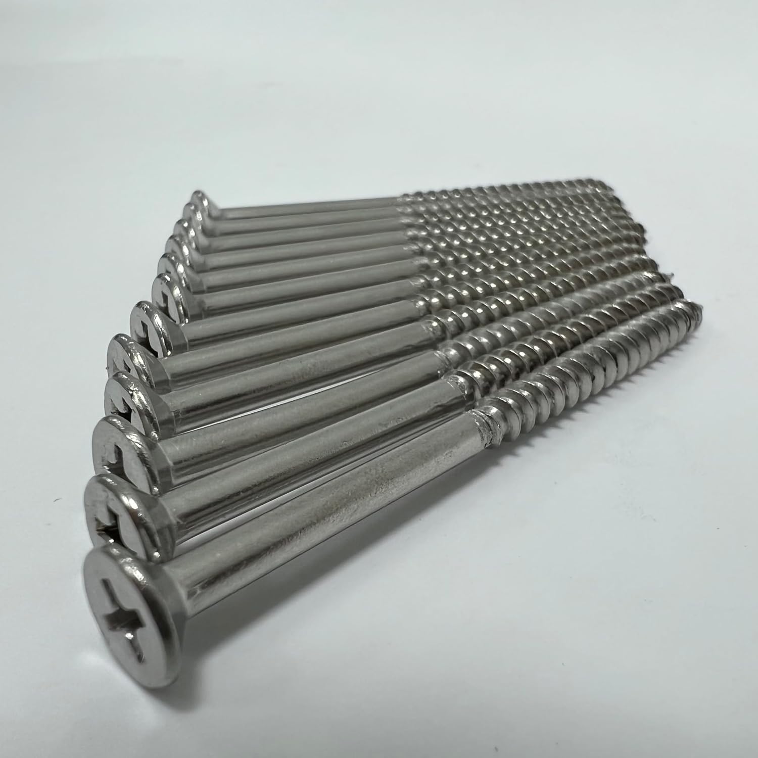 Hinge Outlet Stainless Steel Wood Screws 9 X 3 Inch - 12 Pack : Amazon ...