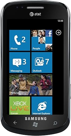 Amazon.com: Samsung Focus Windows Phone (AT&T), Black : Cell Phones ...