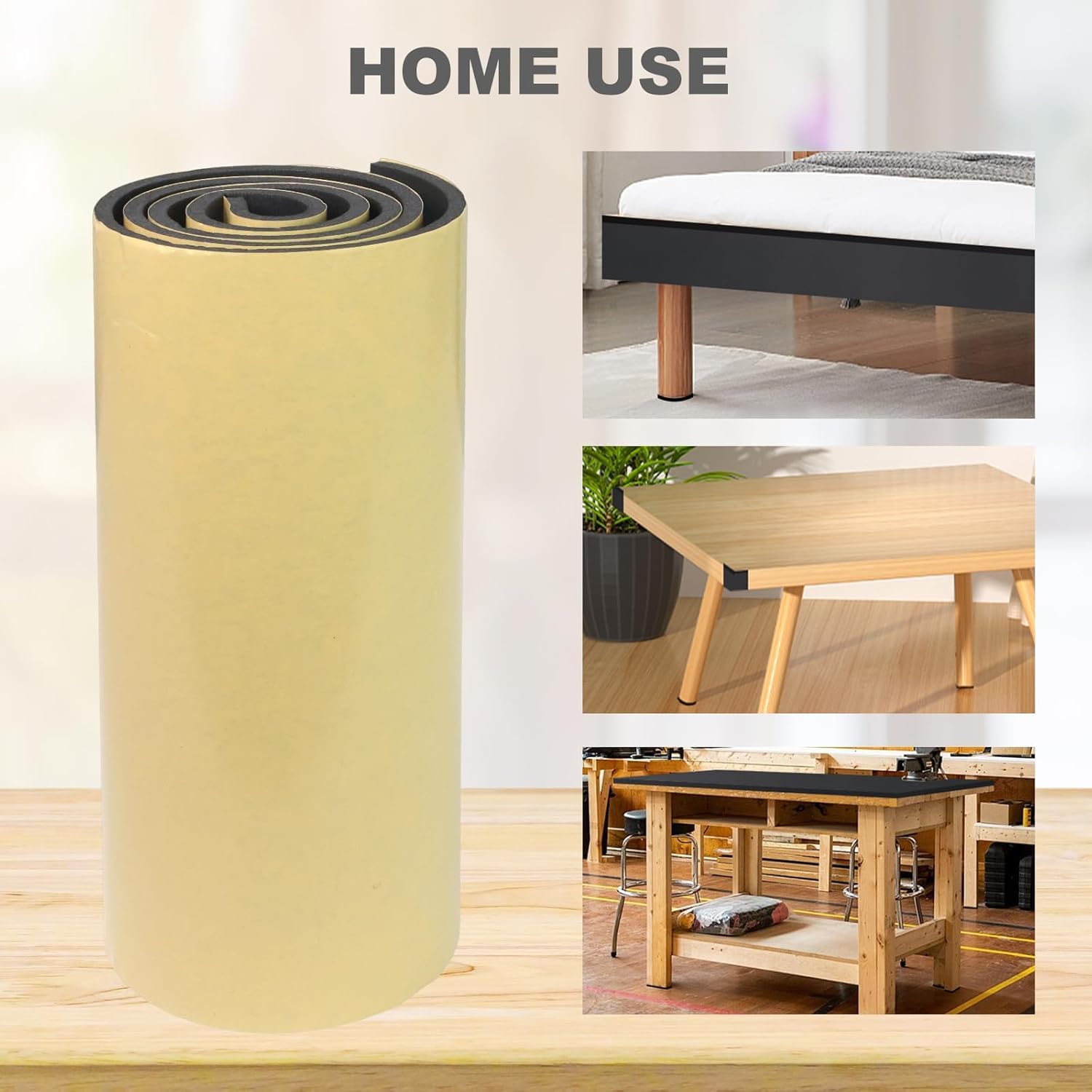 Snapklik.com : Closed Cell Insulation Neoprene Foam Sheet,13 In X 80 In ...