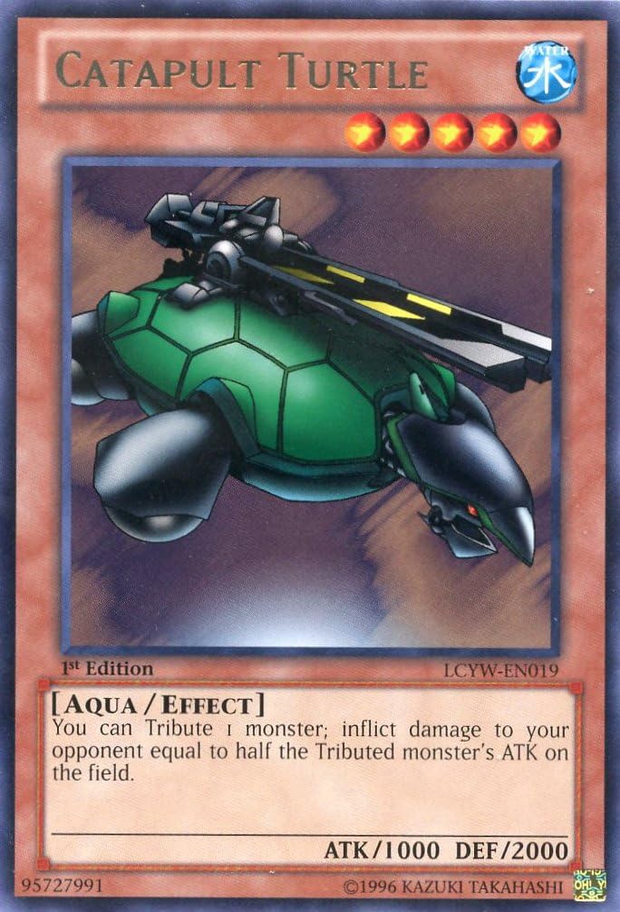 Amazon.com: YU-GI-OH! - Catapult Turtle (LCYW-EN019) - Legendary ...