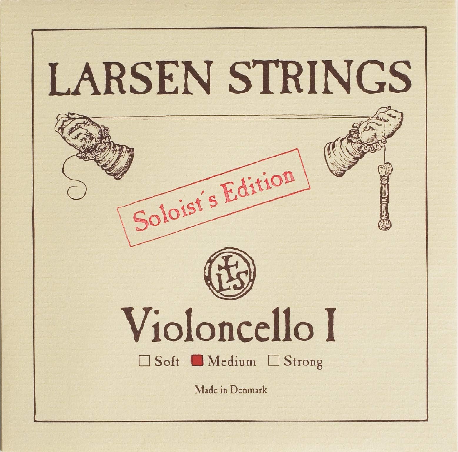 Amazon.com: Larsen Magnacore Soloist 4/4 Cello String Set - Medium ...