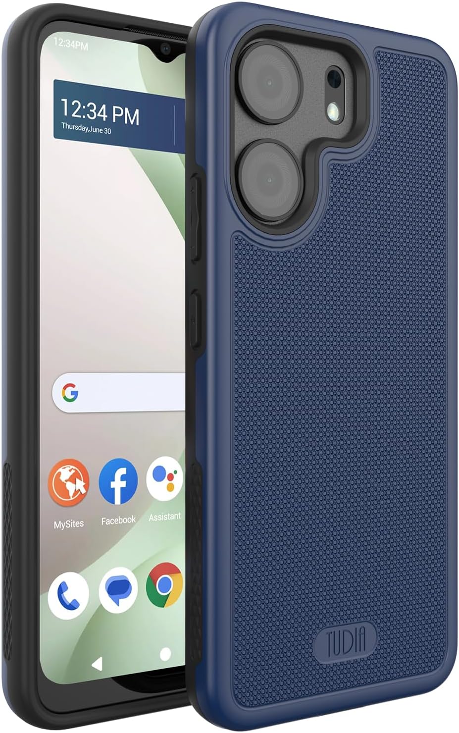 Amazon.com: TUDIA MergeGrip for BLU View 5 Phone Case B160V - [Military ...