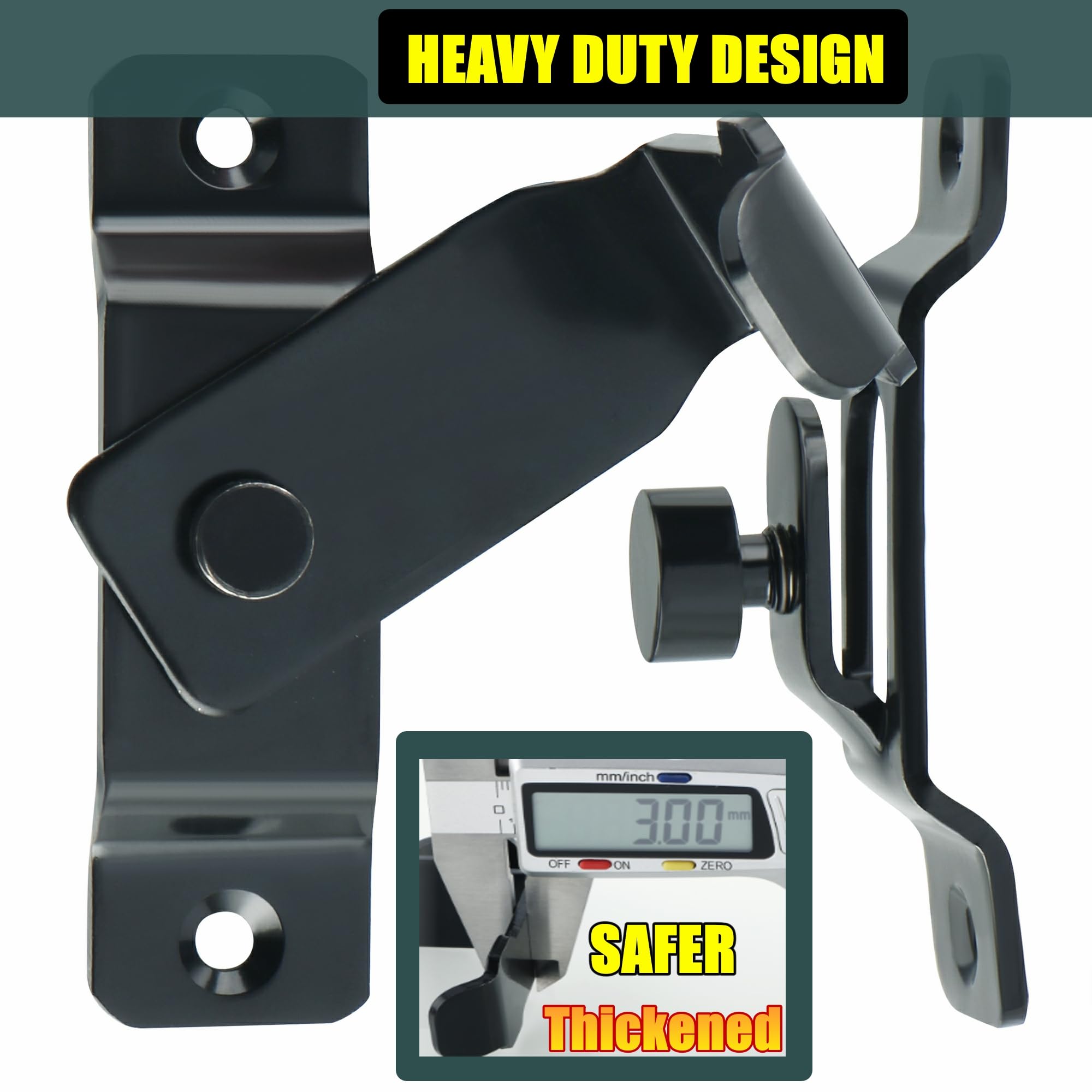 Snapklik.com : Door Catch Latch Lock,Right Angle Gate Latches Bolt Flip ...