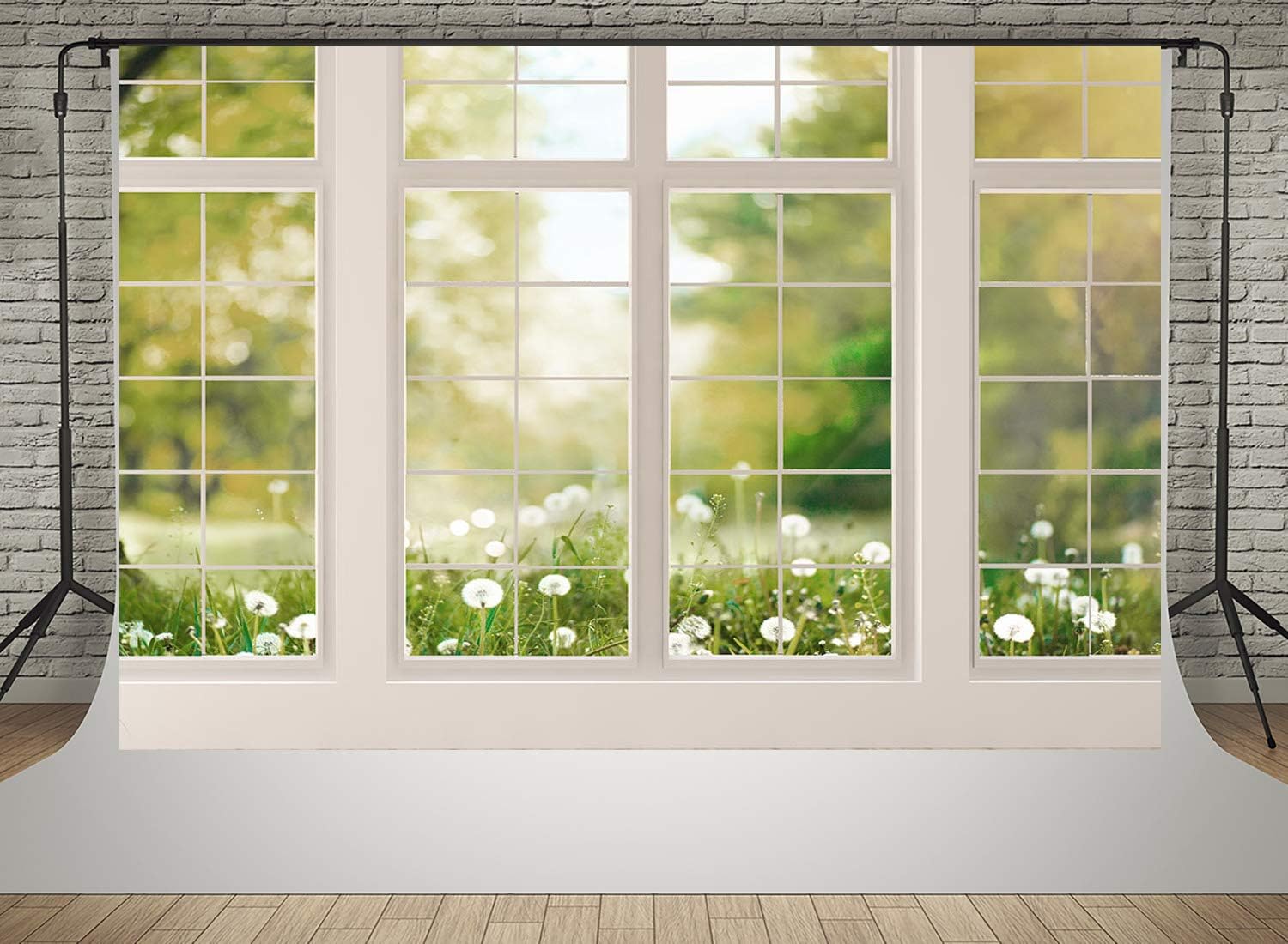 Amazon.com : Allenjoy 7x5ft Spring Window Scenery Photography Backdrop ...