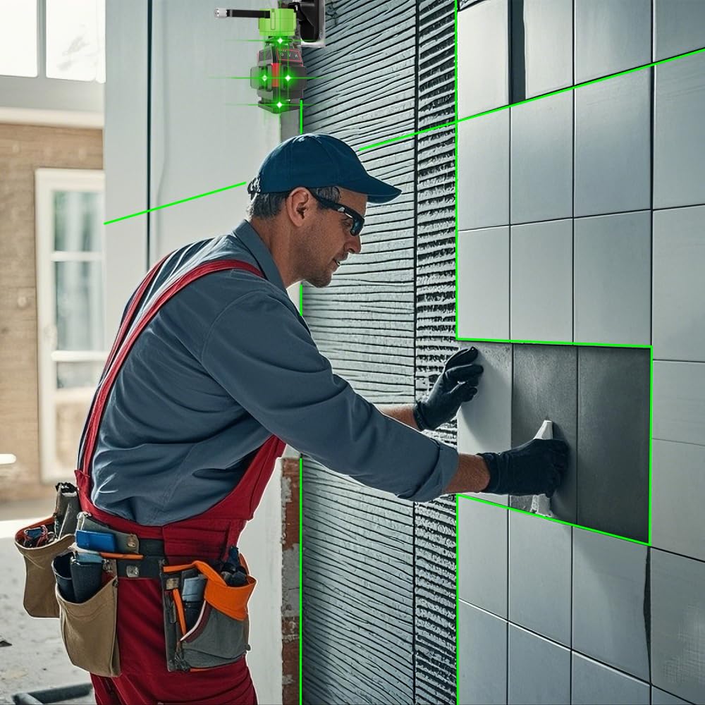 Snapklik.com : FenorGan16 Lines Self Leveling Laser Level, 4x360 4D ...