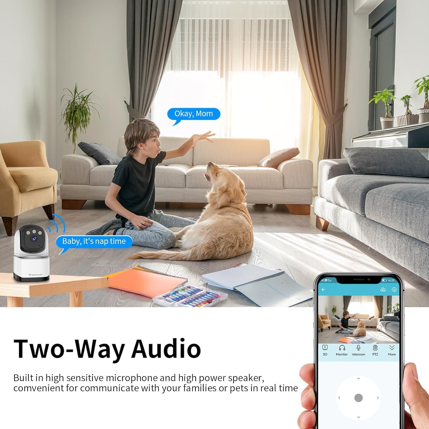 VSTARCAM CS995 Pan/Tilt Smart Security Camera User Manual