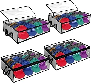 Amazon.com - JJUNW 4 Pack Hat Storage for Baseball Caps, Clear Wide Hat ...