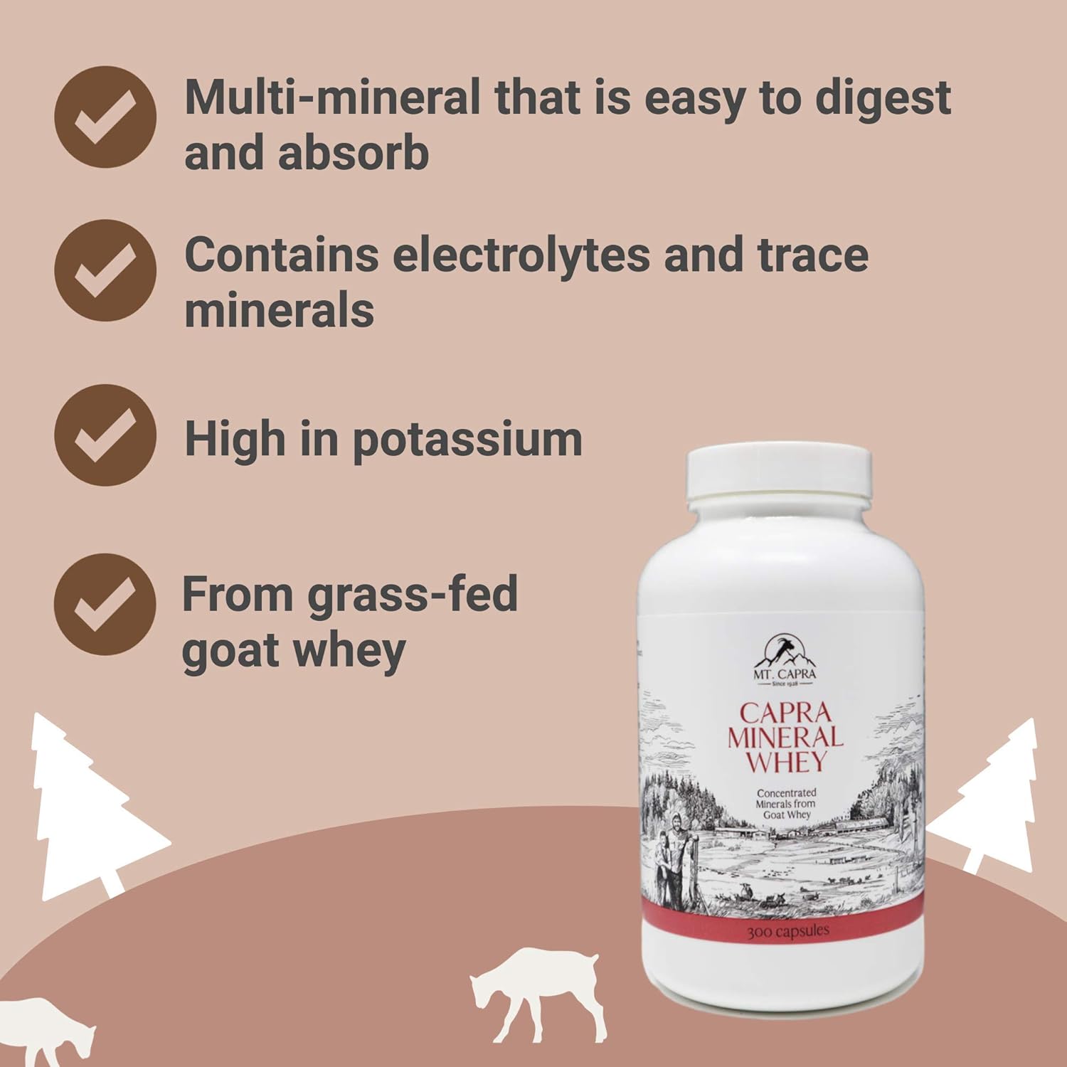 MT. CAPRA SINCE 1928 Capra Mineral Whey Un suplemento ...