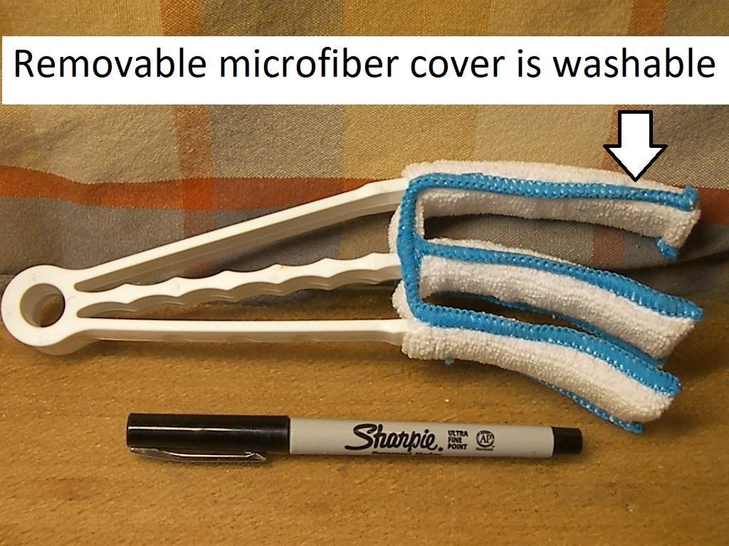 Amazon.com: Amazon Basics Blinds Duster, Single Pack, Blue&white ...