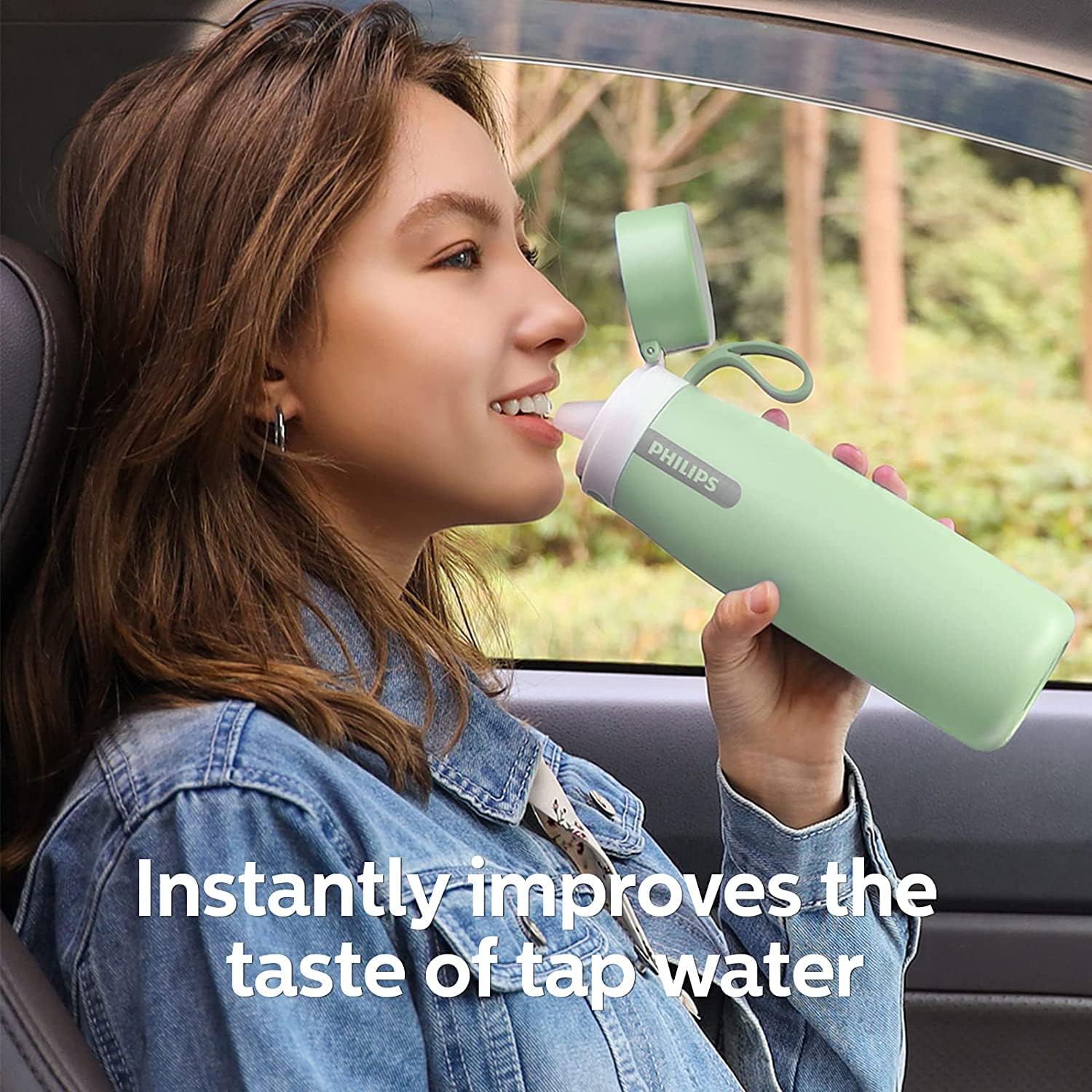 Philips Water GoZero Everyday Insulated Stainless Steel Water Bottle ...