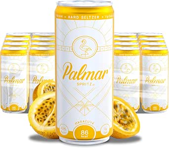 PALMAR SPRITZ - Hard Seltzer Bebida Baja En Calorías - Agua Mineral ...