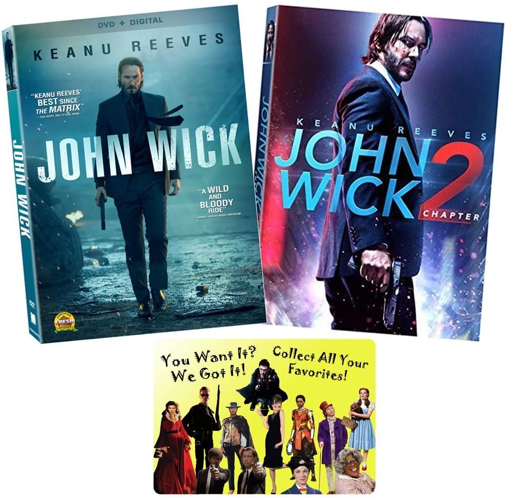 The Keanu Reeves Enthusiast Collection: John Wick - Complete Movie ...