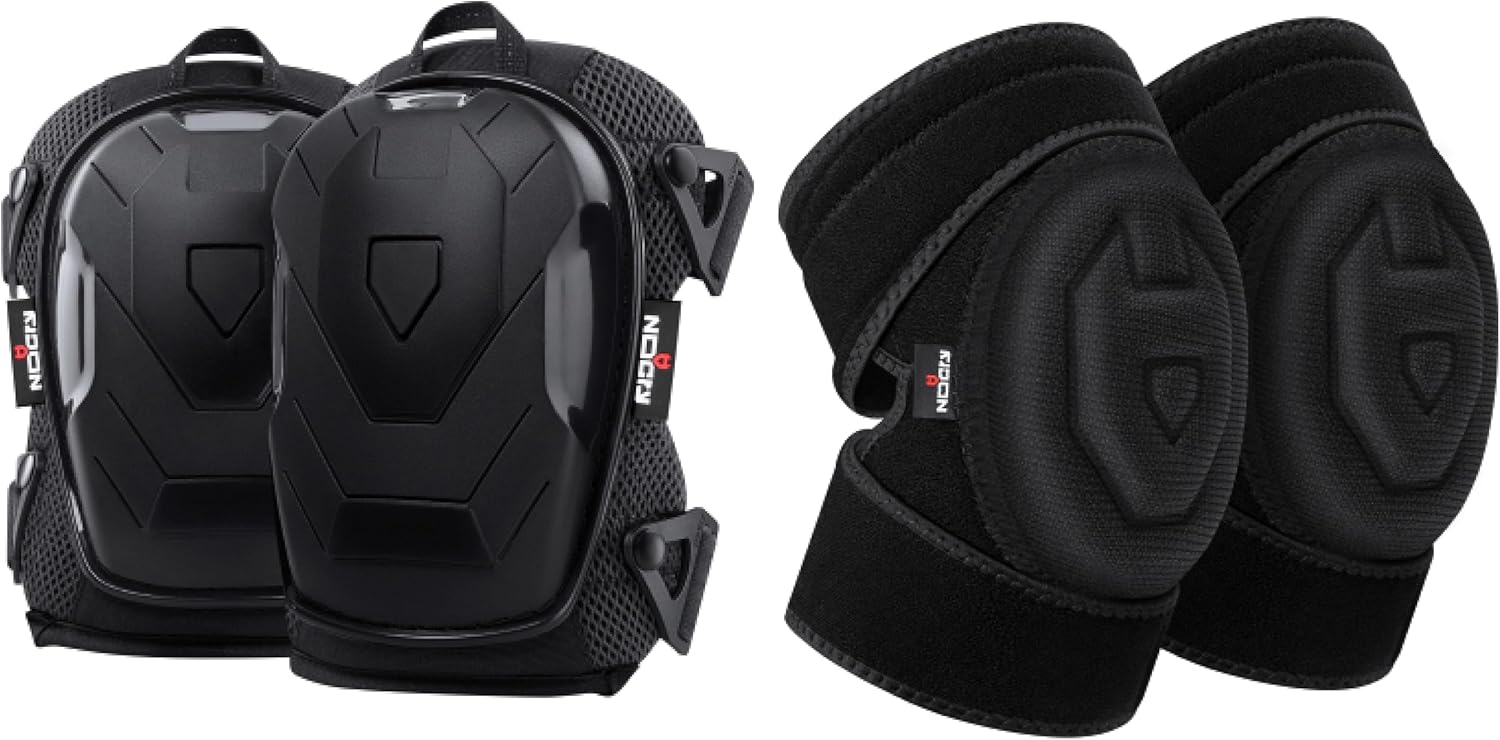 NoCry Professional Construction Knee Pads for Men and Women — Heavy ...