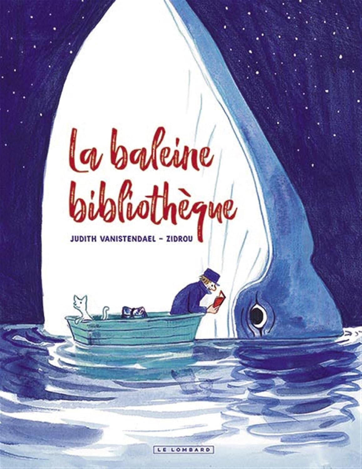 Amazon.fr - La Baleine bibliothèque - Zidrou, VANISTENDAEL Judith - Livres