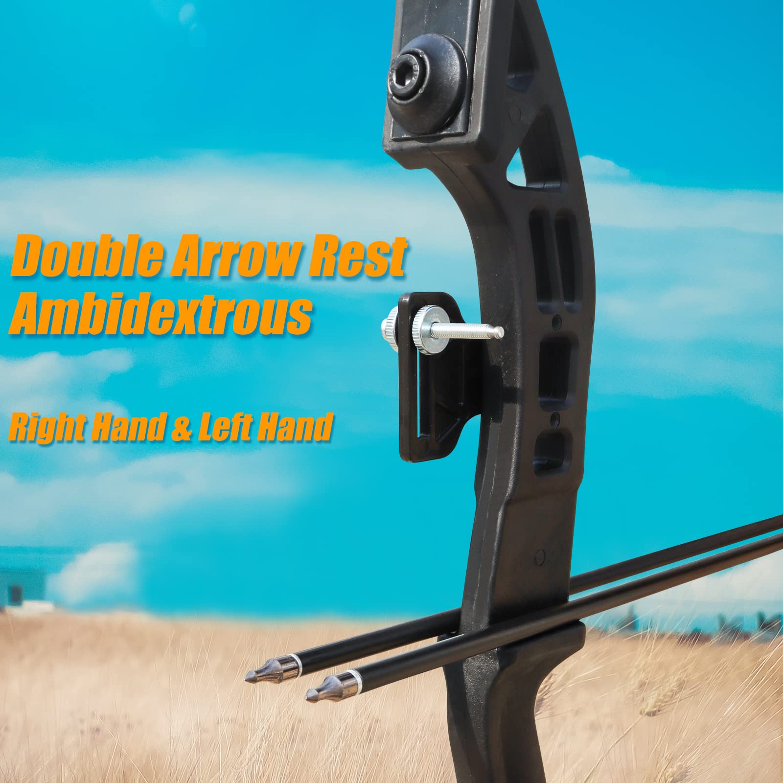 Archery Recurve Bow for Right and Left Hand, Long Bow for Beginner ...