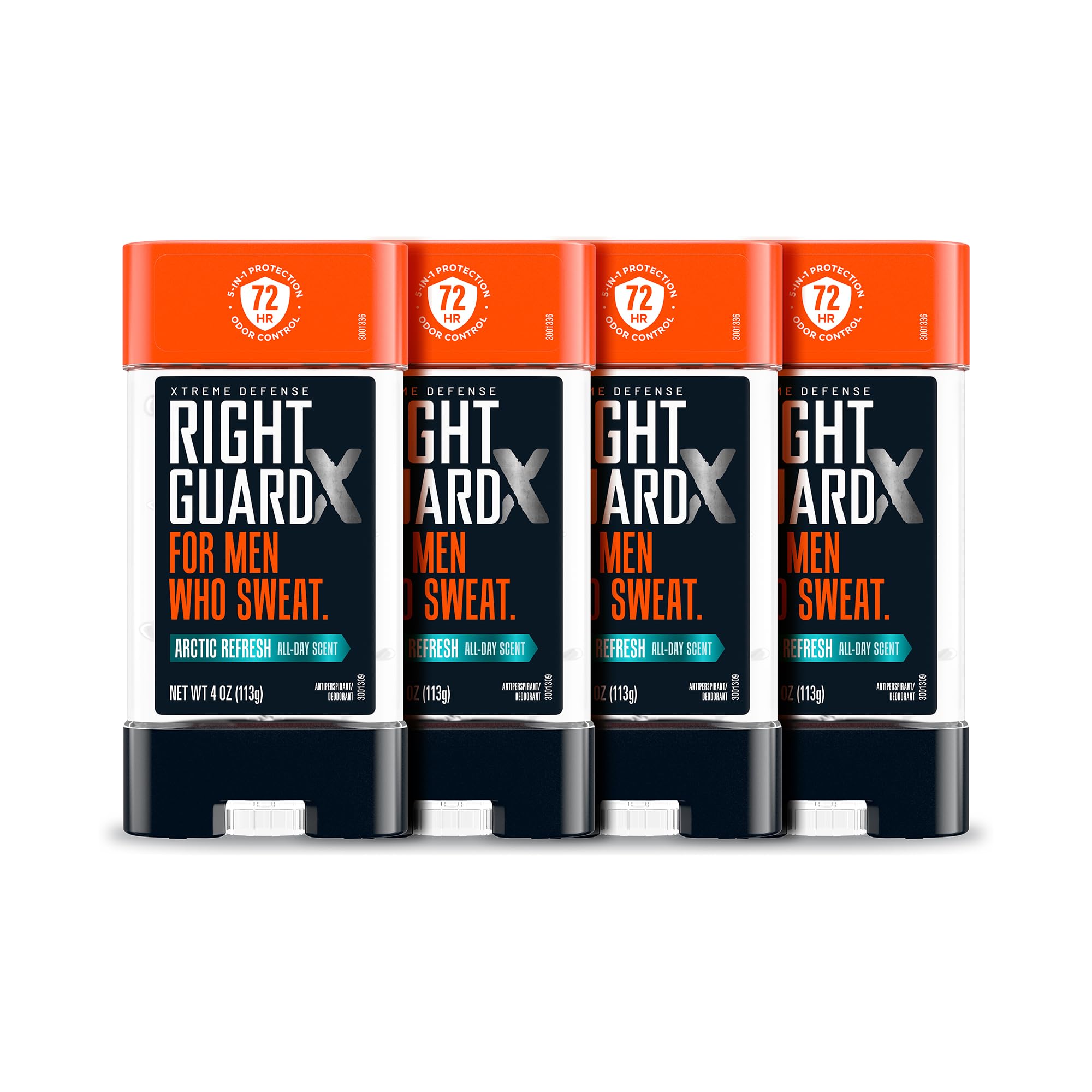 Right Guard Xtreme Defense Antiperspirant & Deodorant Gel | 5-in-1 ...