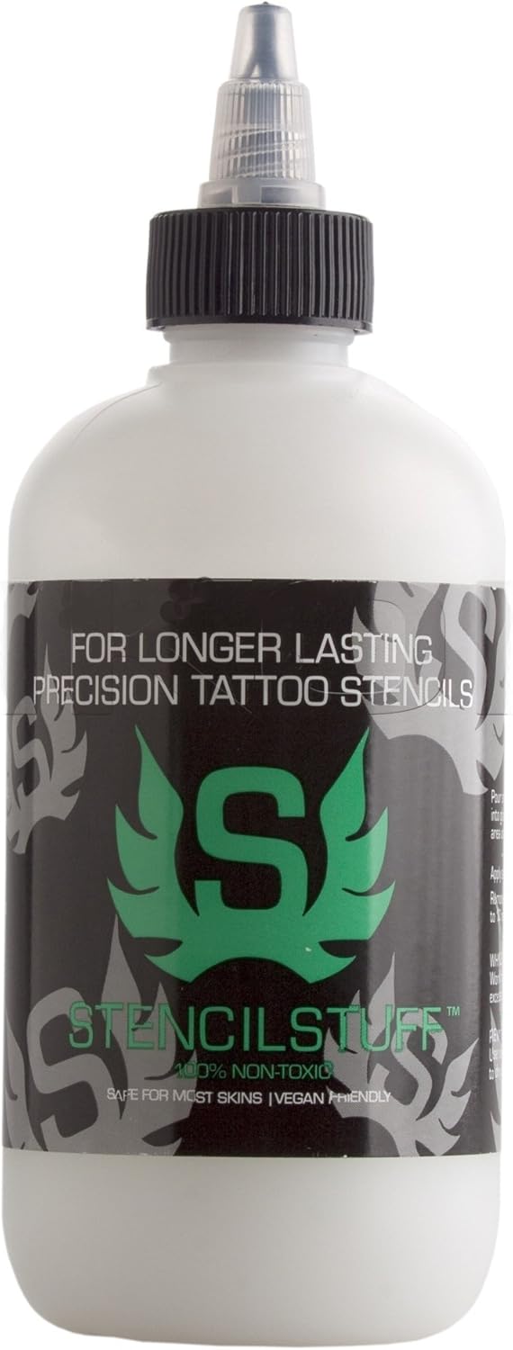 Stencil Stuff Tattoo Stencil Application Solution 8oz by Stencil Stuff : Amazon.ca: Beauty ...
