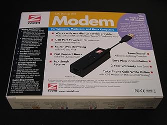 Amazon.com: Zoom Model 3095 USB Modem - 56K V.92 Data + Fax : Electronics