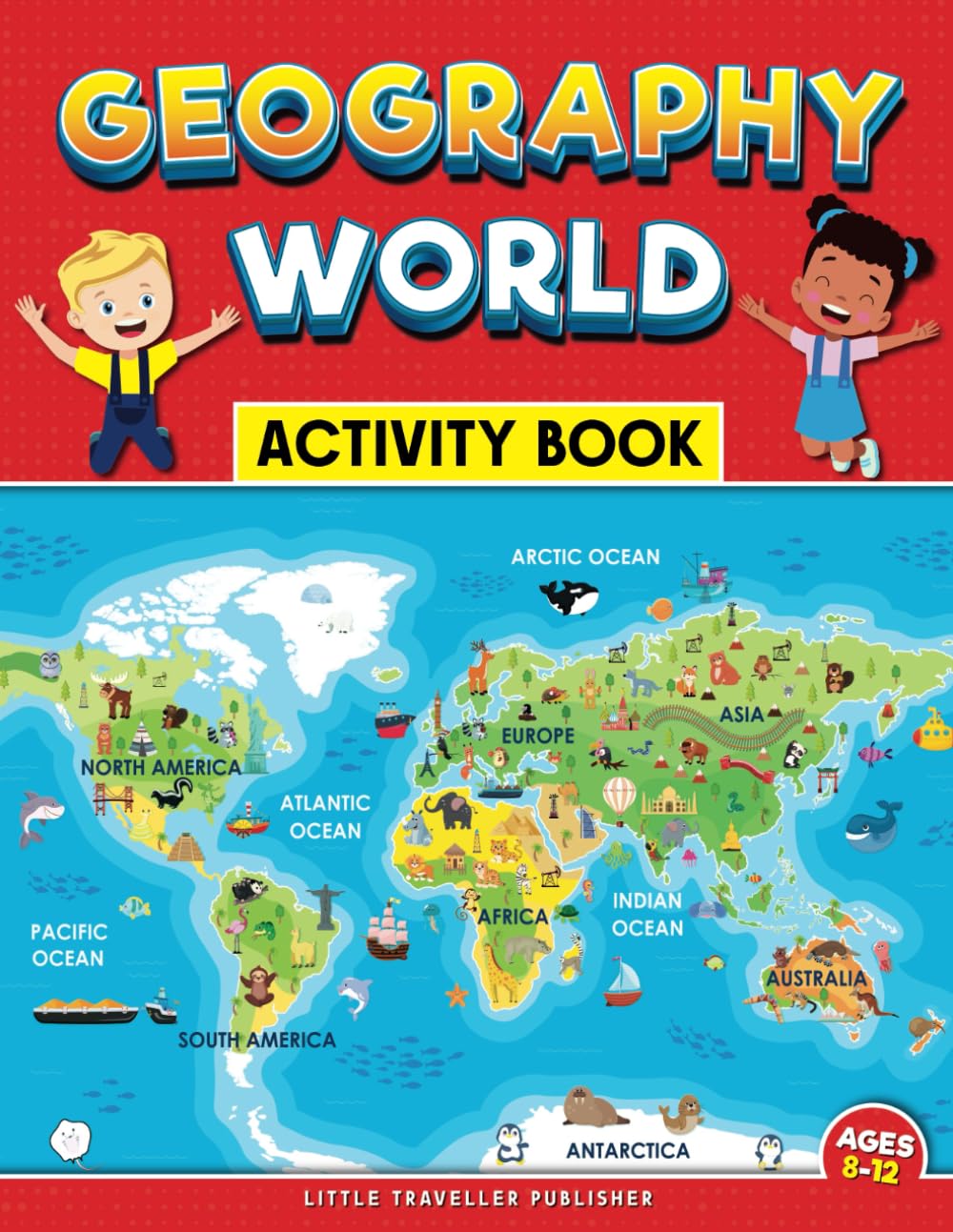 Geography World Activity Book: A Fun and Educational Geography Workbook ...