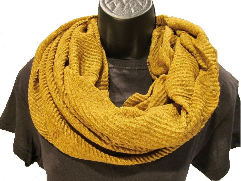 Amazon.com: Infinity Scarf In Light Material Dark Beige : Everything Else