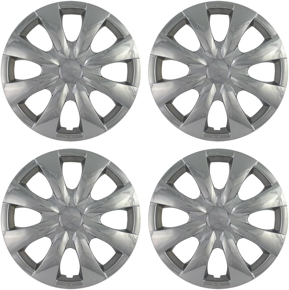 Amazon.com: 15 inch Hubcaps Best for 2008-2013 Toyota Corolla - (Set of ...