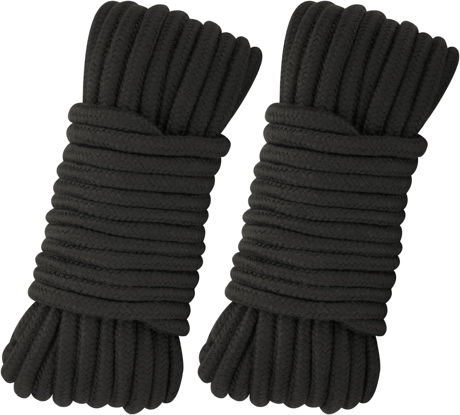 Sfcaris Silk Soft Rope, Skin Friendly Soft Nylon Rope Silky Black Red ...