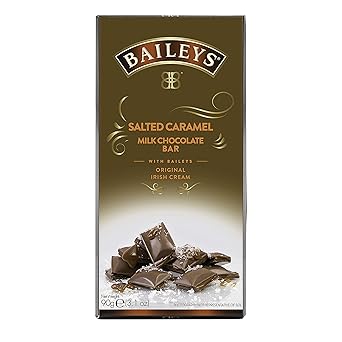 Amazon.com : Baileys Salted Carmel Chocolate Bar, 90G : Grocery ...