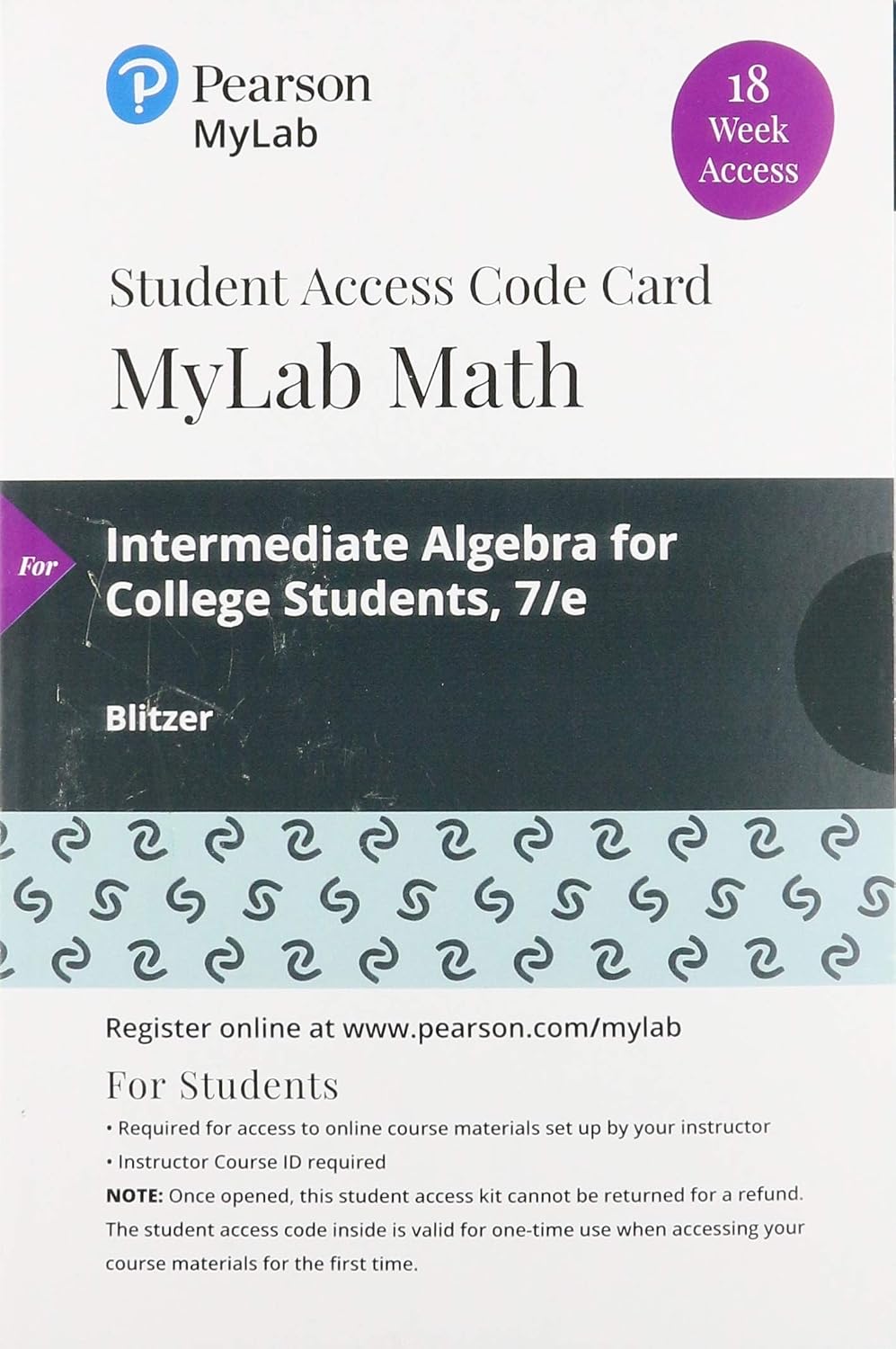 Intermediate Algebra for College Students - MyLab Math with Pearson ...