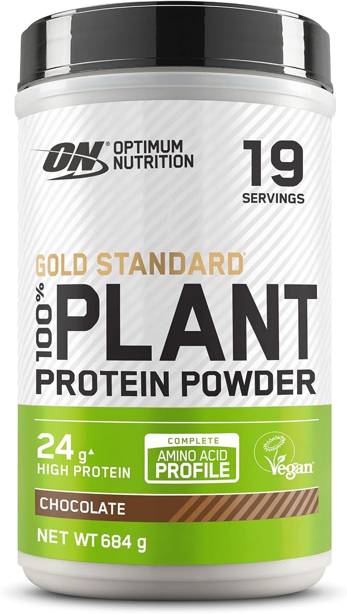 Optimum Nutrition ON Gold Standard 100% Plant Protein Chocolate Powder ...