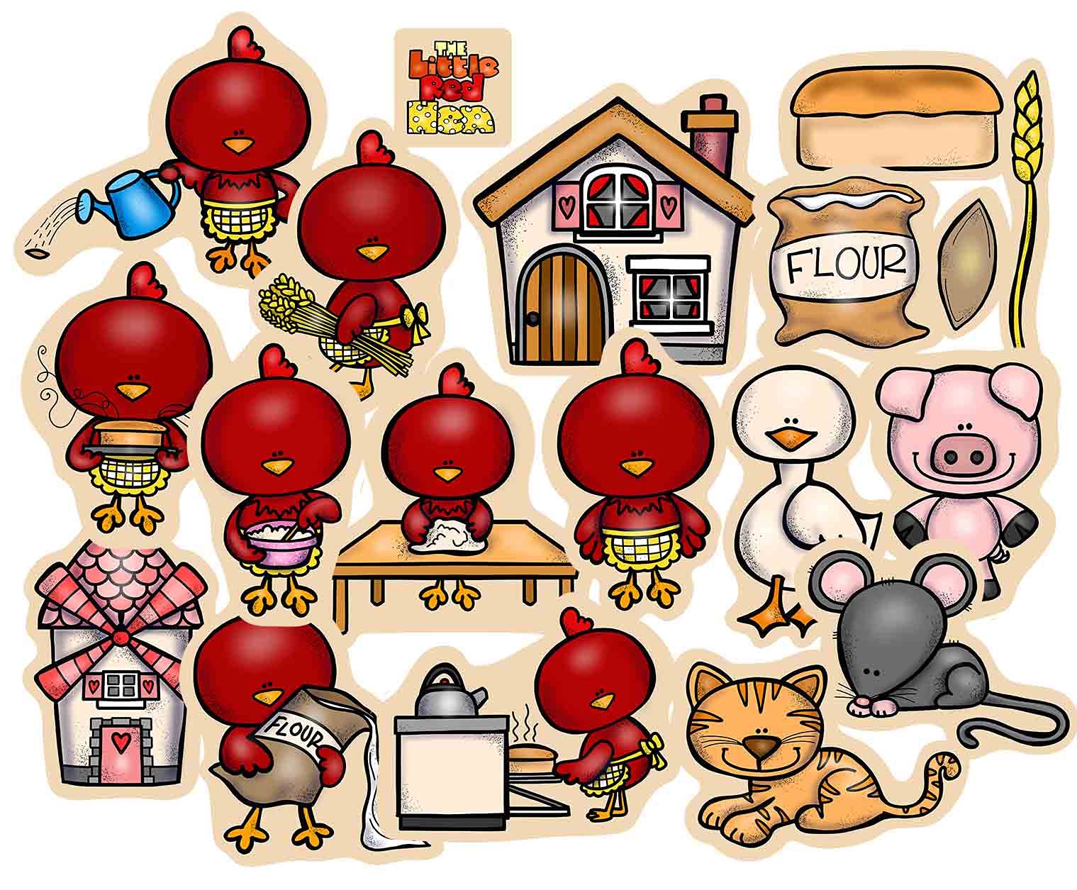 The Little Red Hen Story