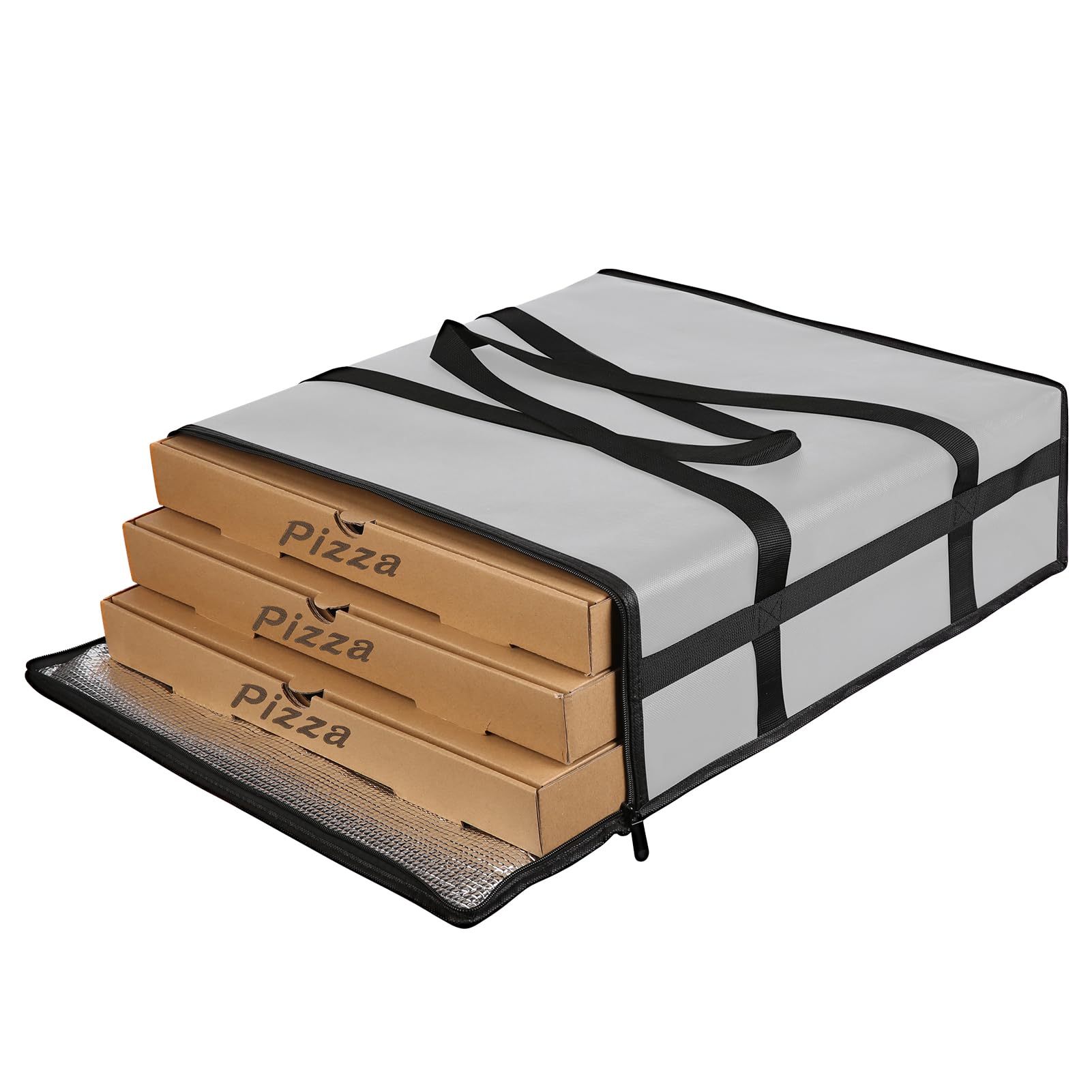 Snapklik.com : Pizza Carrier Insulated Bags Large For Deliveries