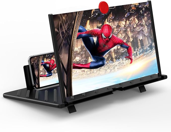 Amazon.com: 20" Screen Magnifier,3D HD Mobile Phone Magnifier Projector ...