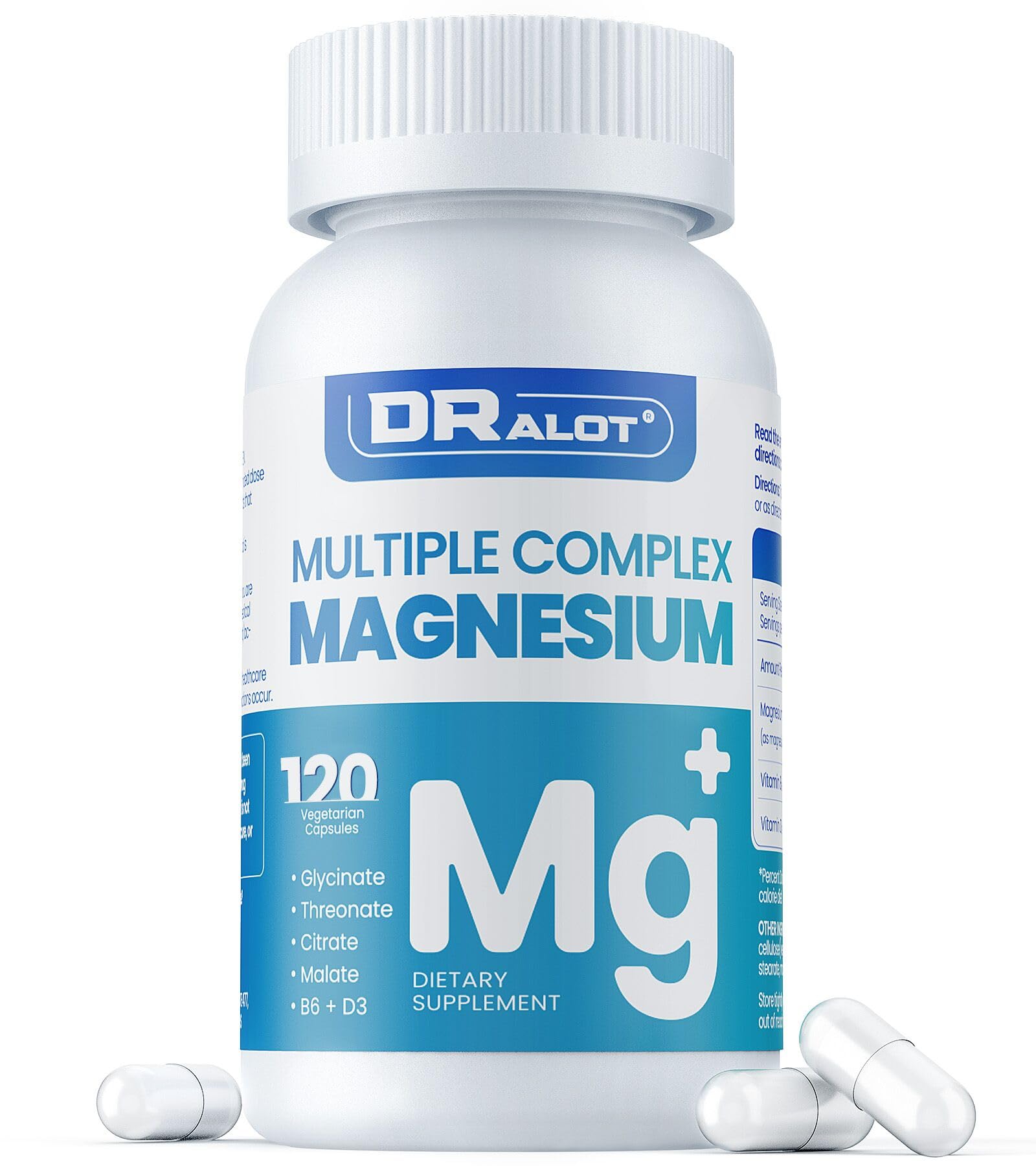 Amazon.com: Quadruple Magnesium Supplement, 400mg of Chelate Magnesium ...