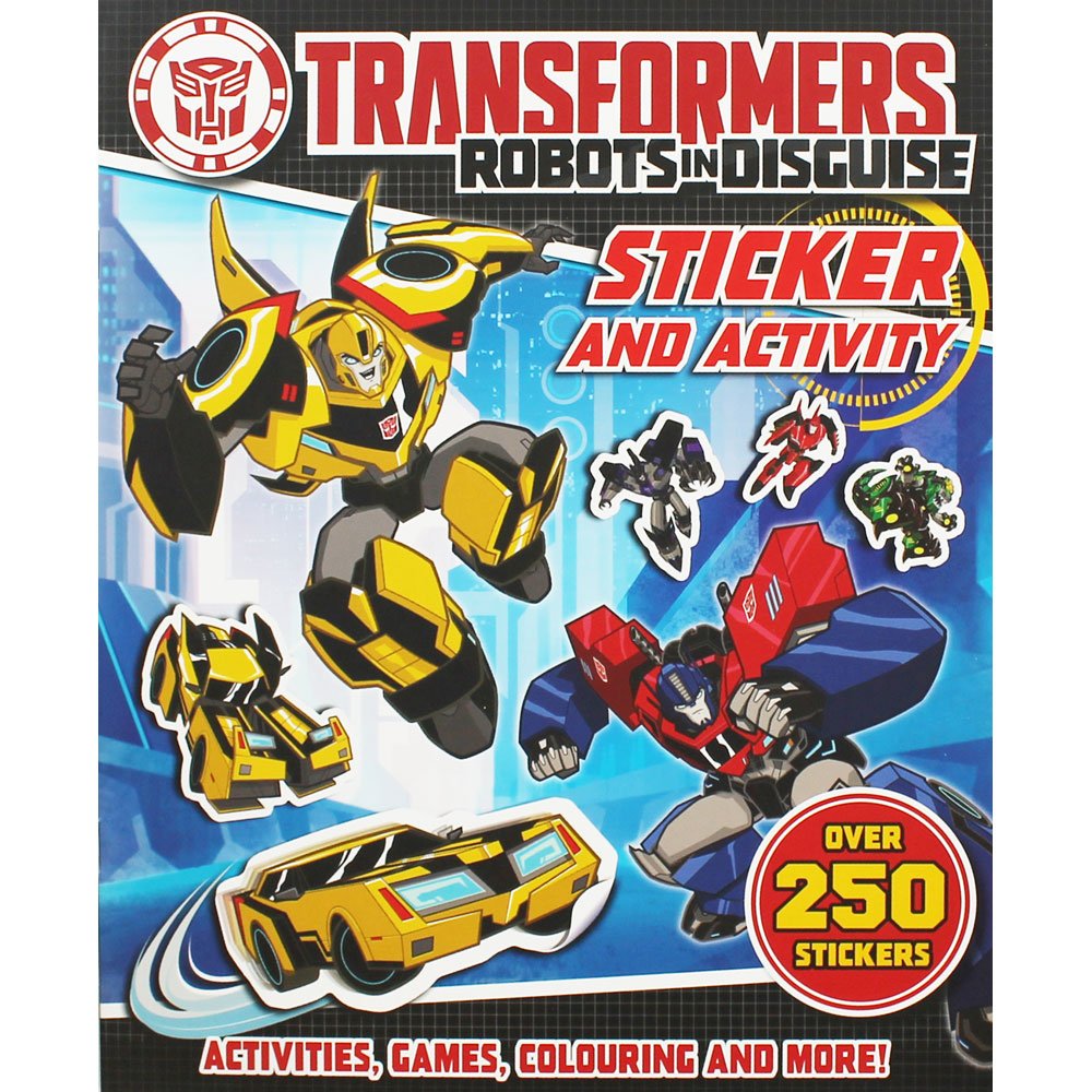 Transformers Robots in Disguise - Sticker & Activity Book (S & A ...