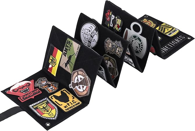 Amazon.com: OneTigris Patch Organizer Booklet, Foldable Portable ...