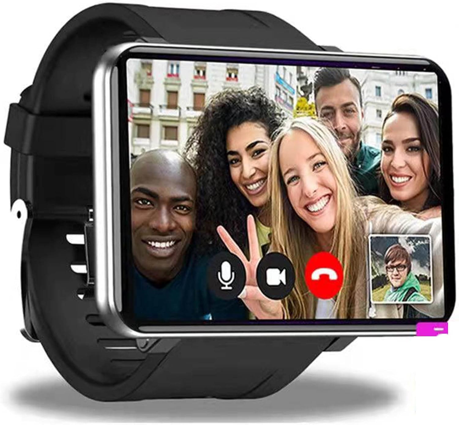 Smart Watch with Camera GPS Tracker Video Calling Fitness Tracker for ...