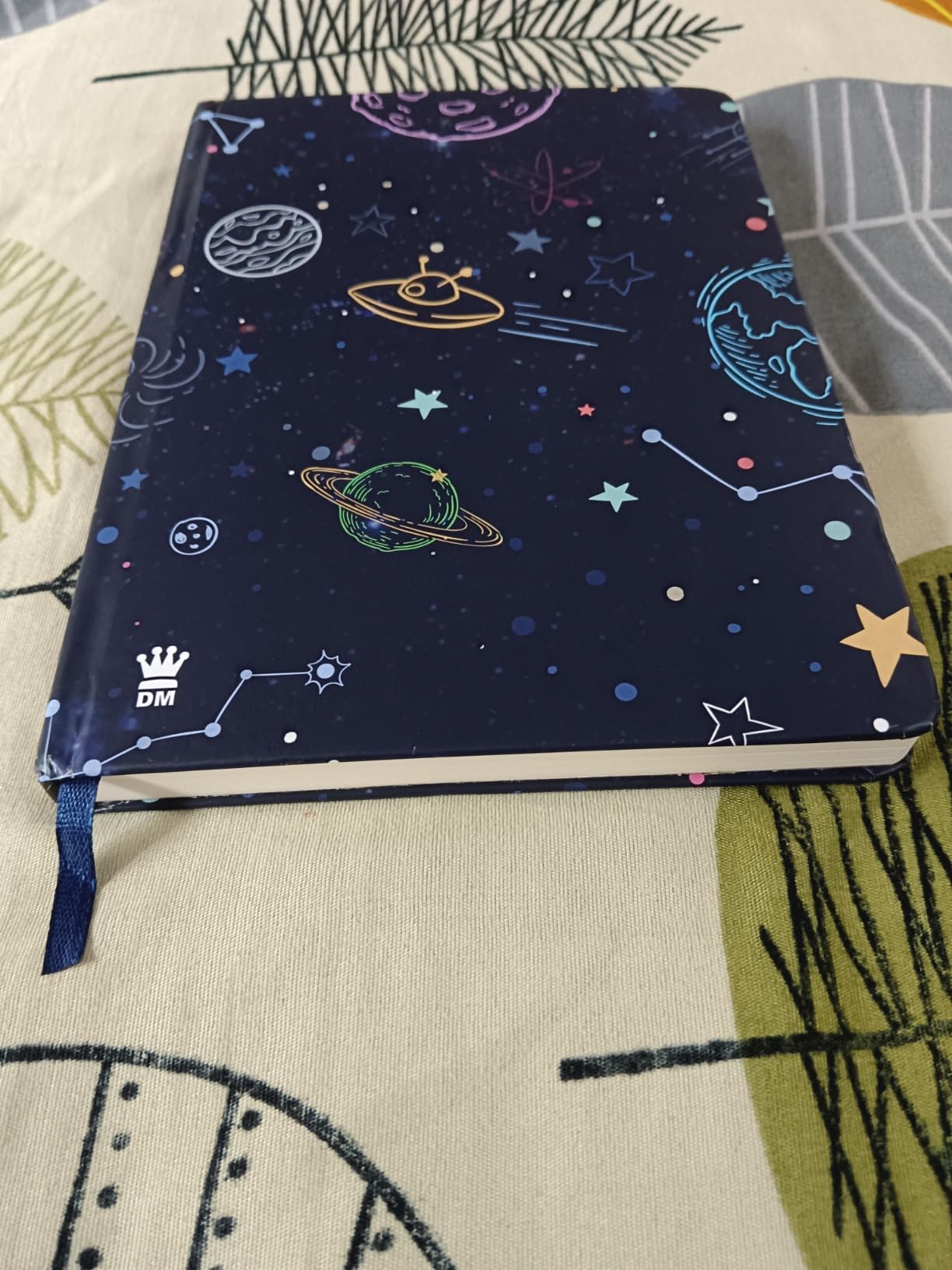 Jhingalala Hardbound Notebook Journal Diary | Space Theme Printed A5 ...
