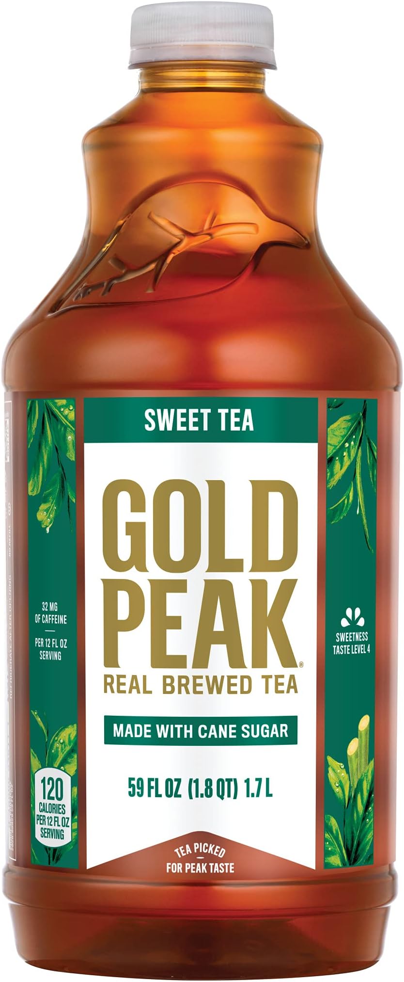 Amazon.com: Gold Peak Sweet Tea, Real Brewed Tea, 59 Fl Oz