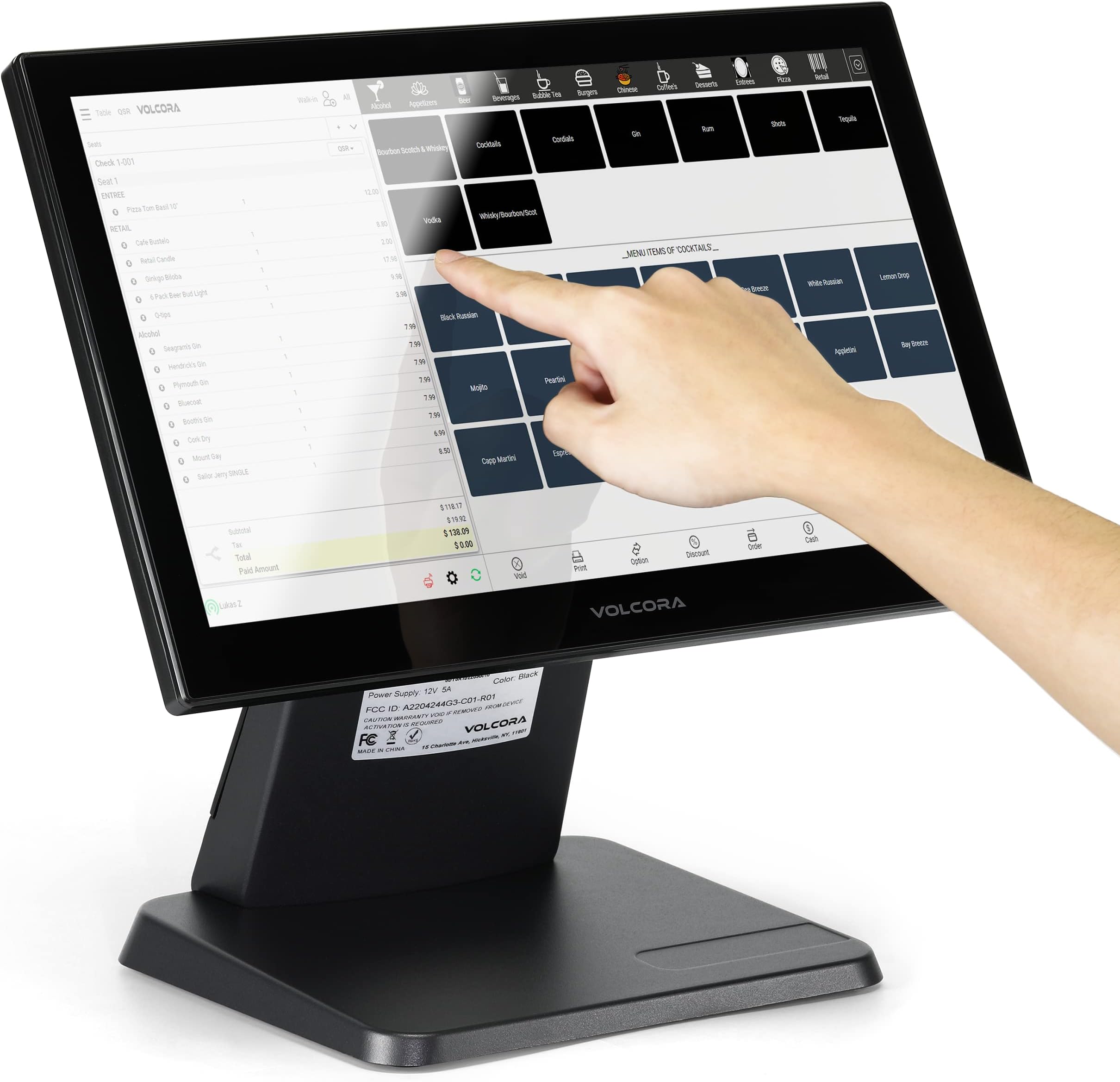 Amazon.com : Retail and Restaurant POS Terminal Machine for Small ...