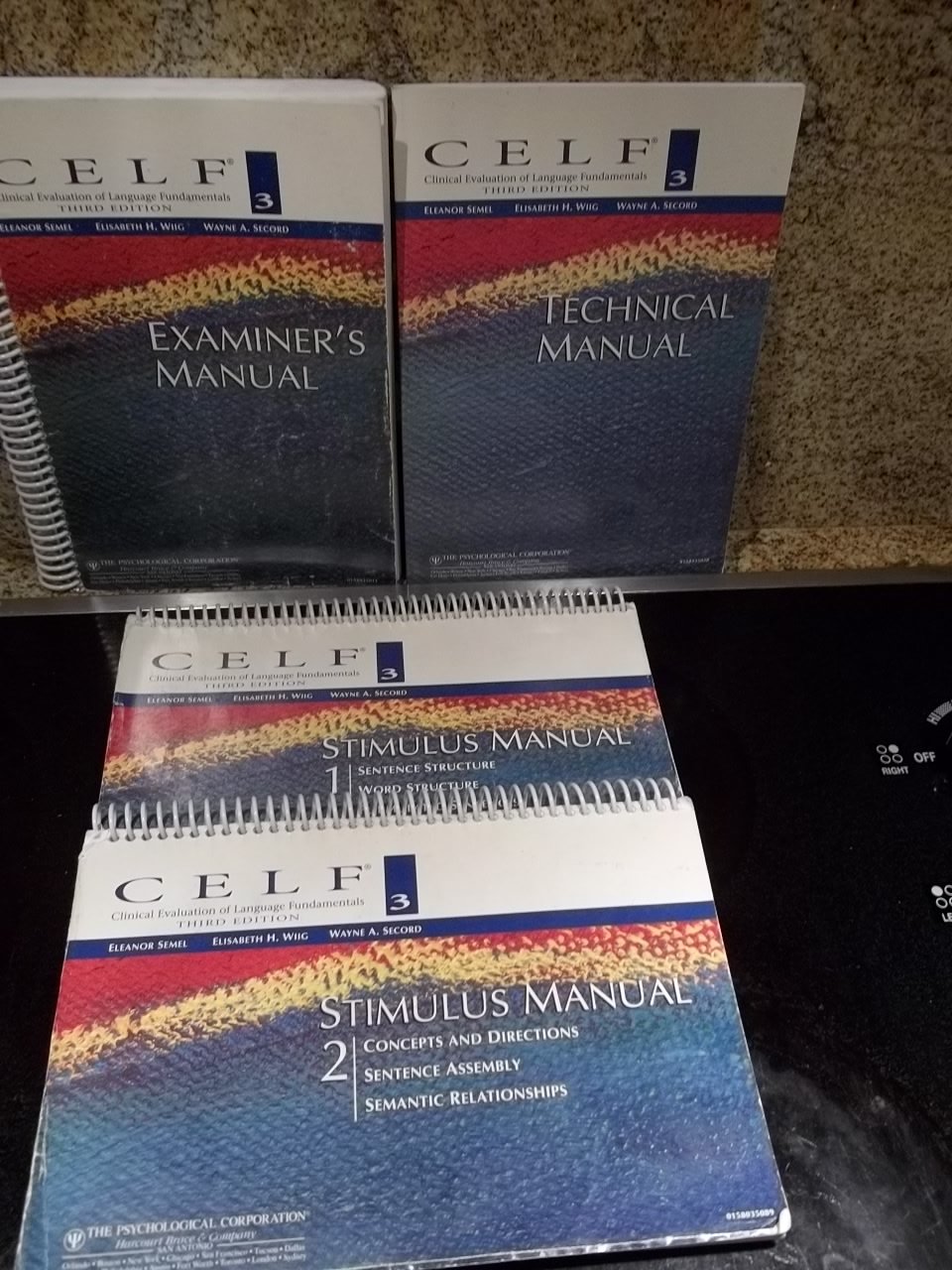 Buy Celf 3 Screening Test Book Online at Low Prices in India | Celf 3 ...