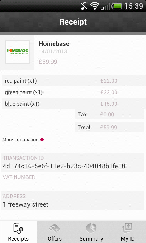 eReceipts - App on Amazon Appstore