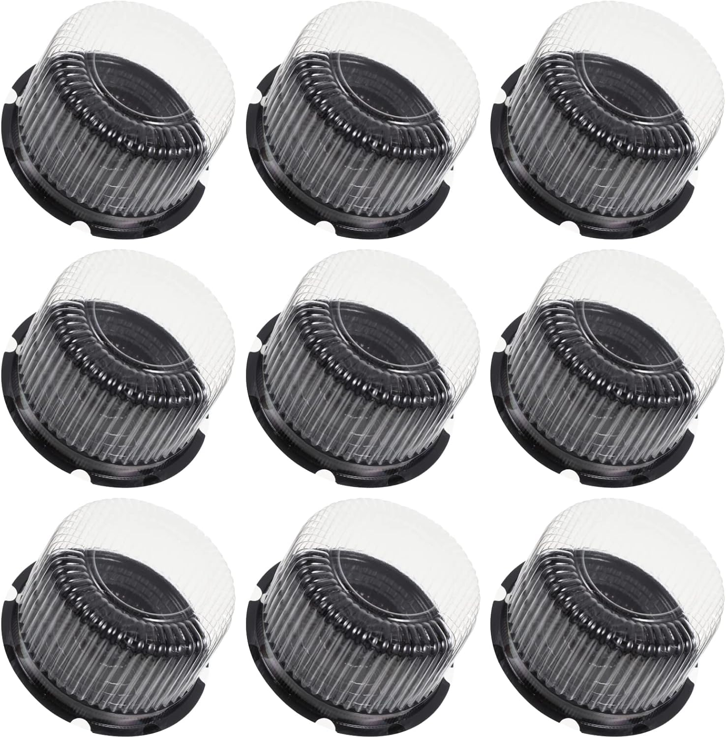 Amazon.com: Cabilock Cake Covers Plastic 10Pcs Cake Carrier Cake Keeper ...