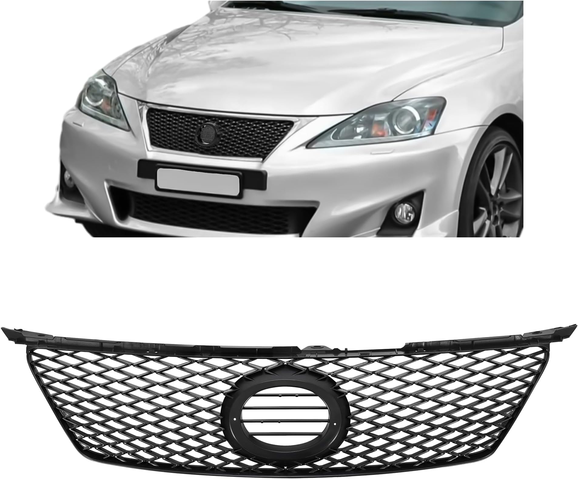 Amazon.com: HECASA Front Grill Compatible with 2006 2007 2008 Lexus ...