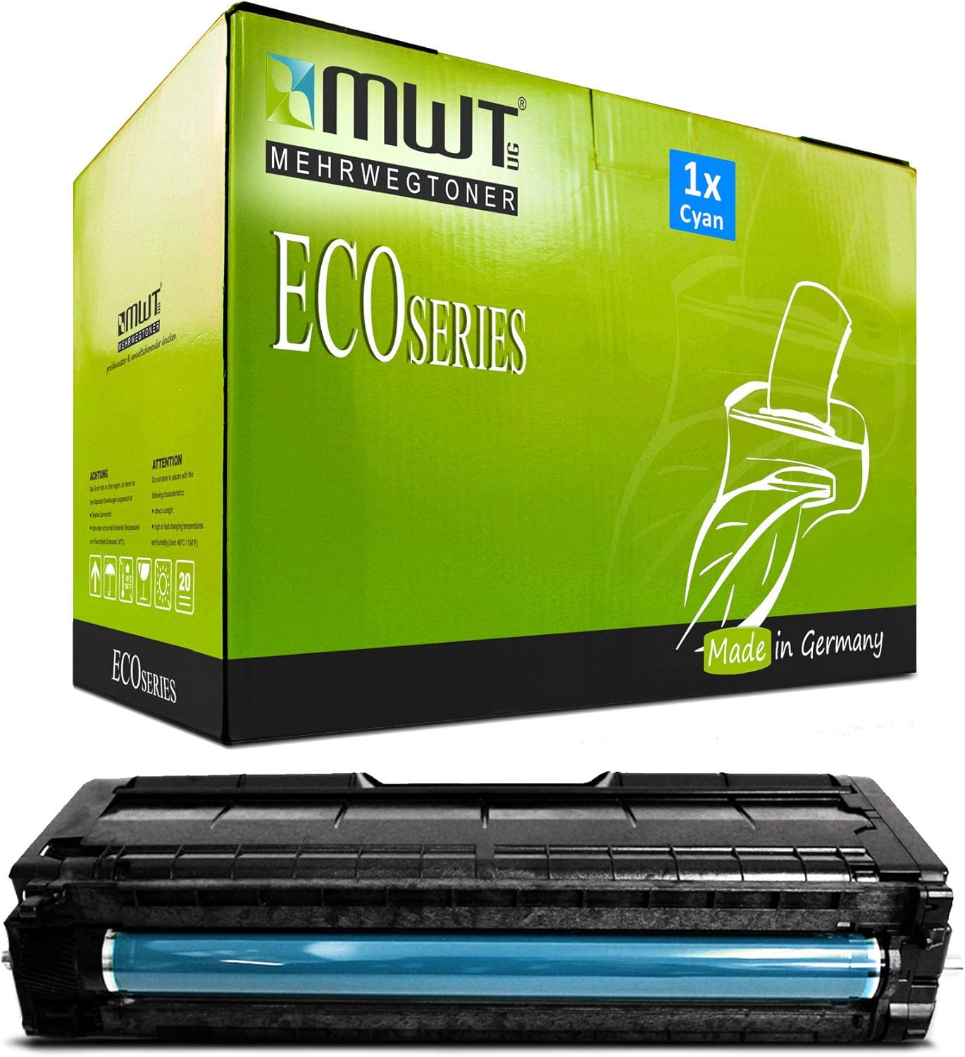 Mehrwegtoner Cyan Toner kompatibel für Ricoh P C300 C300W C301SF C301W ...