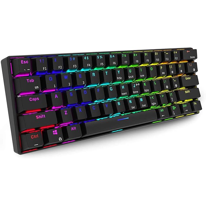 Buy RK ROYAL KLUDGE RK61 Wireless Mechanical Keyboard ,61 Keys RGB Hot ...