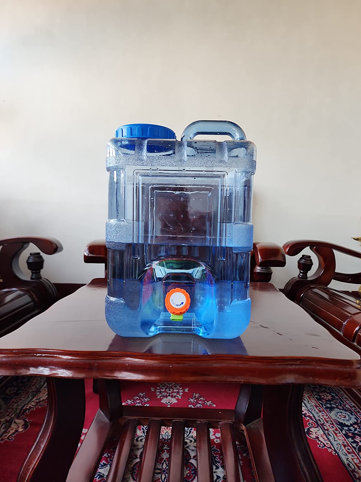 Nasmodo Camping Water Can with Tap Portable Camping Picnic Hiking Water ...