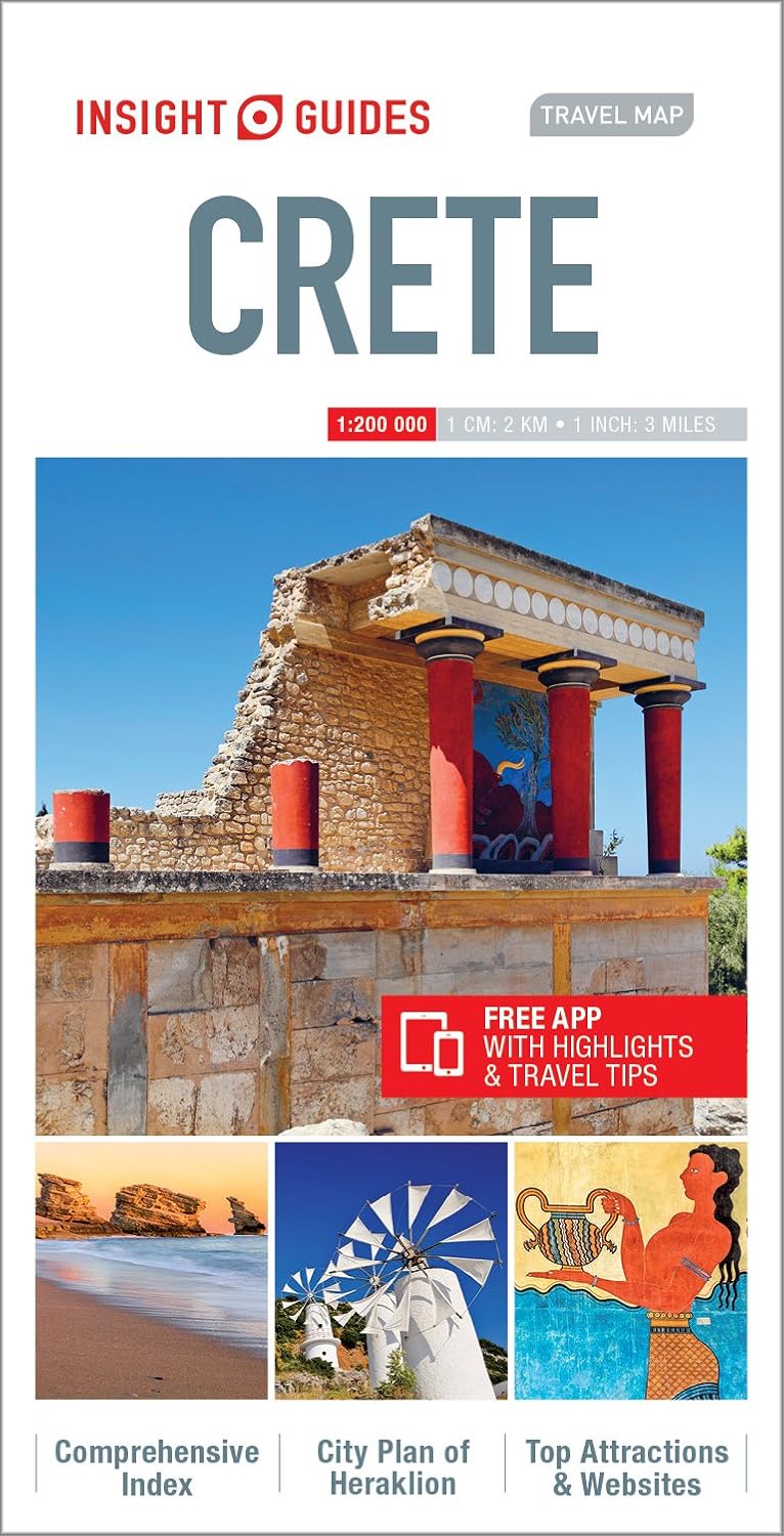 Buy Insight Guides Travel Map Crete (Insight Guides Travel Maps) Book ...