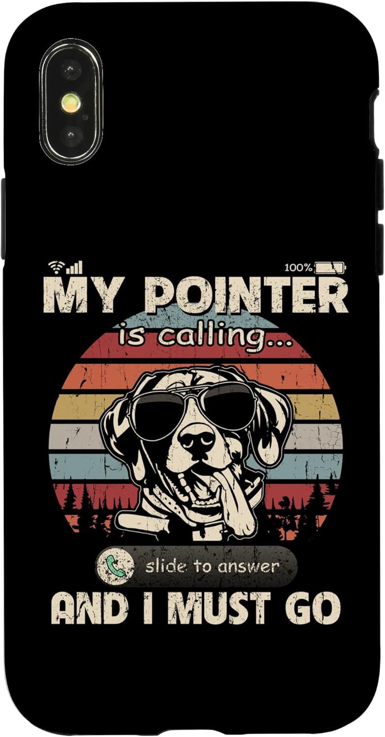 Amazon.com: iPhone X/XS My Pointer Is Calling And I Must Go Phone ...