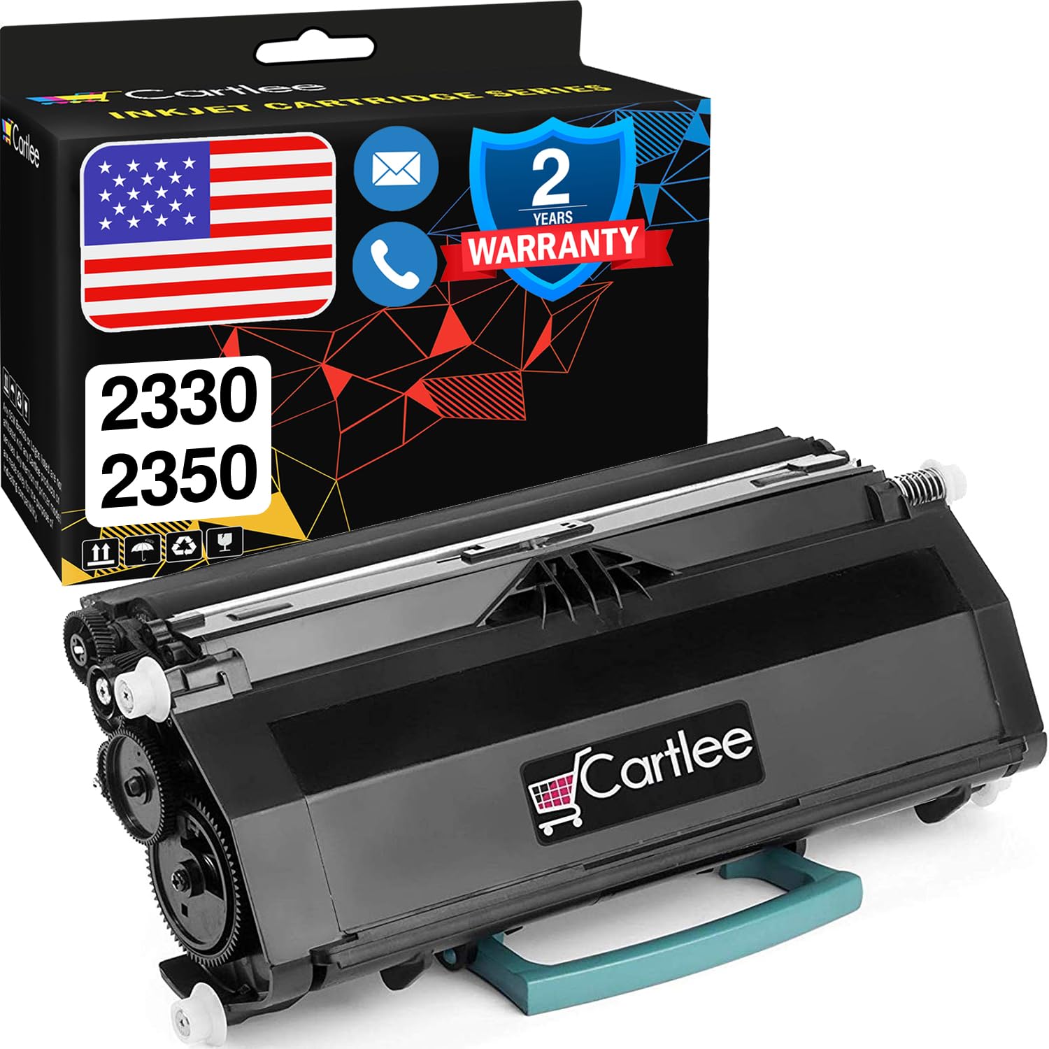Cartlee 1 Black Remanufactured High Yield Laser Toner Cartridge Premium ...