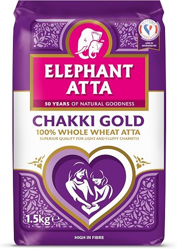 Elephant Atta Chakki Gold Premium Chapatti Flour 1.5kg - 100% ...